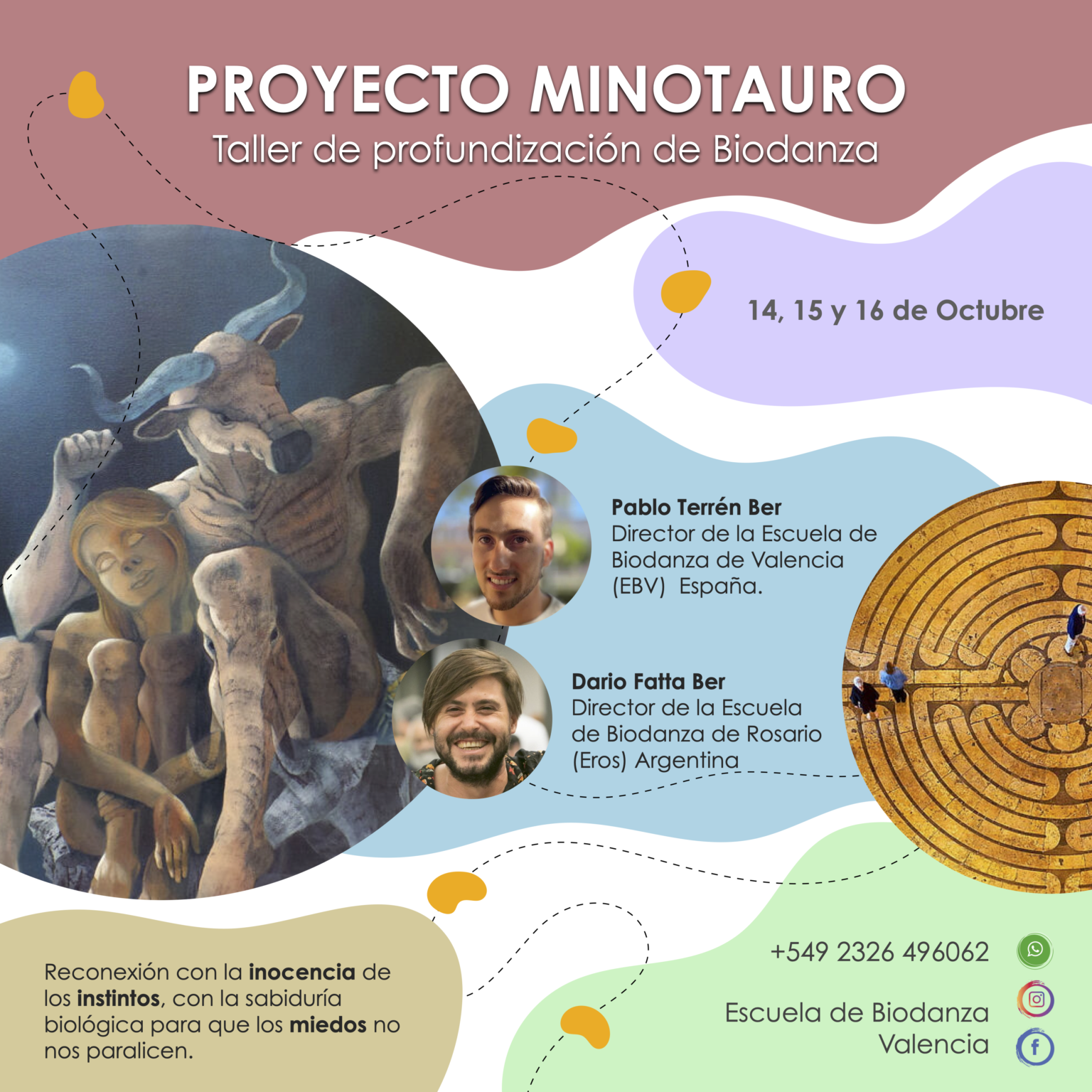 Taller Proyecto Minotauro Valencia – Biodanza en Red